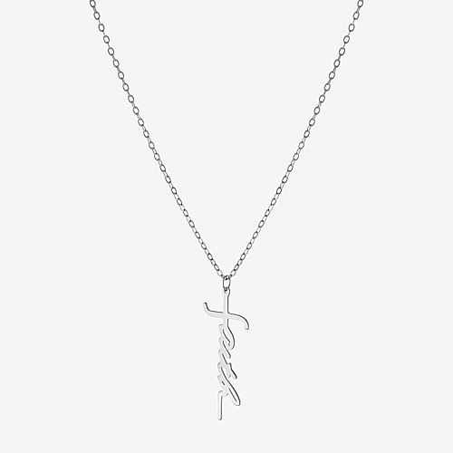 Click here for Silver Treasures Faith Womens Sterling Silver 16 I... prices