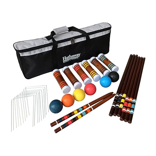 Click here for Hathaway 6-Player 24-pc. Croquet Set  One Size  Mu... prices