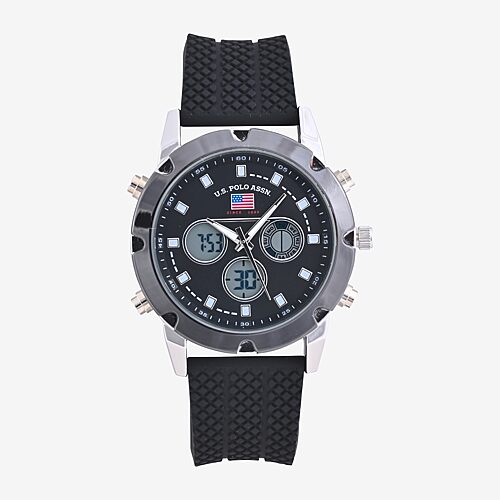 Click here for U.S. Polo Assn. Mens Black Strap Watch Us9799jc  O... prices