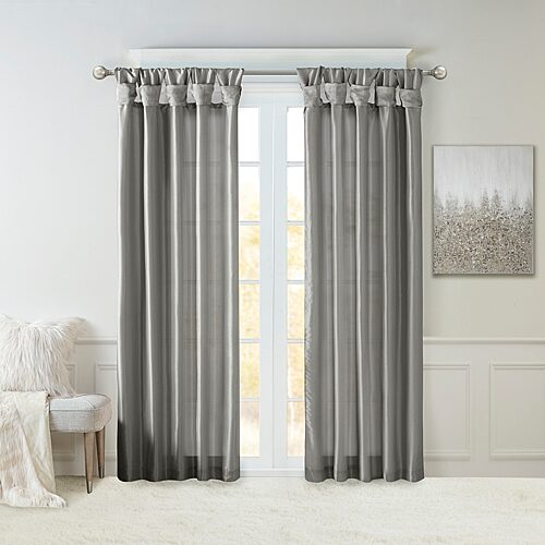 Click here for Madison Park Natalie Twisted Tab Tab Top Light-Fil... prices