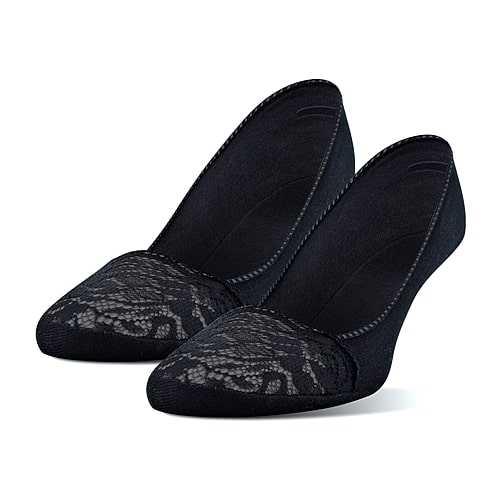 Click here for Peds Lace Ultra Low Cut Womens Multi-Pack 2 Pair L... prices