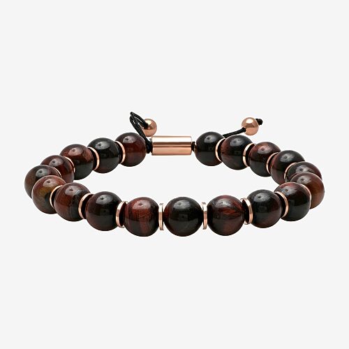 Click here for Mens Stainless Steel Genuine Stone Beaded Bolo Bra... prices