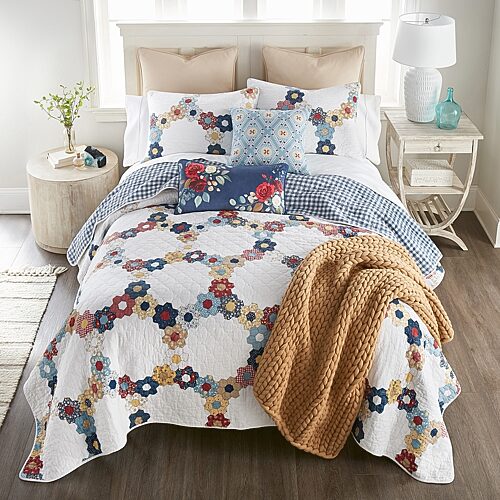 Click here for Donna Sharp Prairie 3-pc. Quilt Set  One Size  Whi... prices