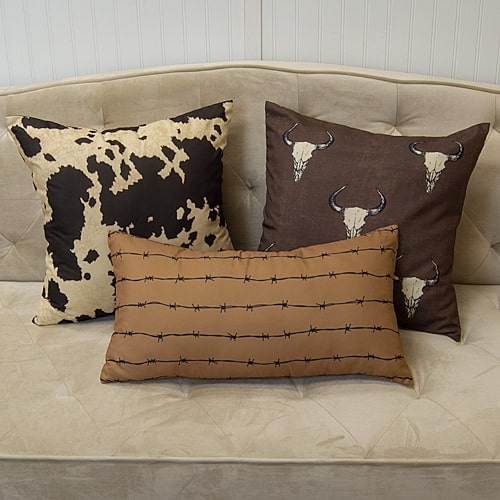 Your Lifestyle By Donna Sharp Phoenix 3-pc. Multi-Pack Rectangular Square Throw Pillow  One Size  Brown