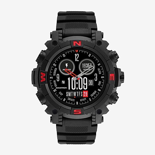 Click here for Armitron Connect Sync Black Tpu Smartwatch  53mm -... prices