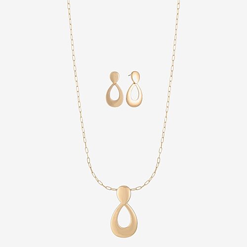 Click here for Liz Claiborne Pendant Necklace & Drop Earring Wome... prices