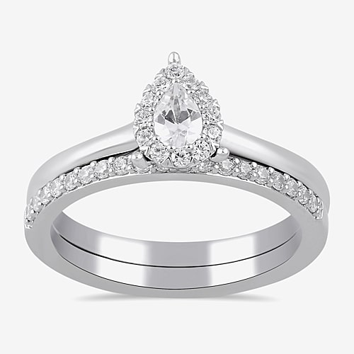 Click here for Surrounded by Love (H / I1-I2) Womens 1/2 CT. T.W.... prices