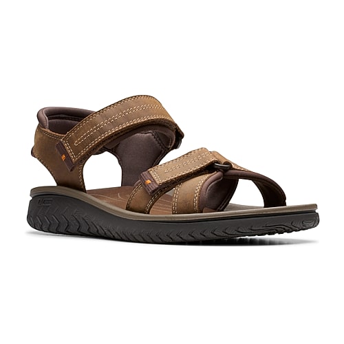 Click here for Clarks Mens Wesley Shore Adjustable Strap Flat San... prices