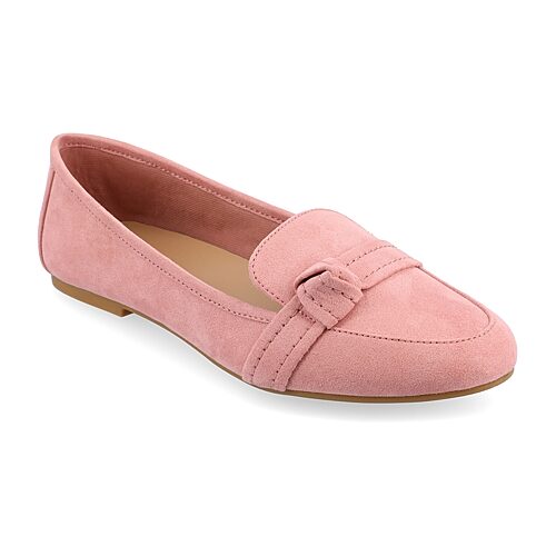 Journee Collection Womens Marci Slip On Flats - Blush