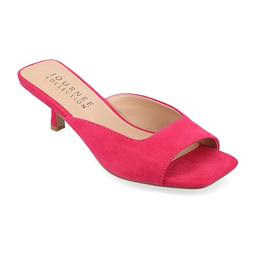 Click here for Journee Collection Larna Womens Square Open Toe Ki... prices