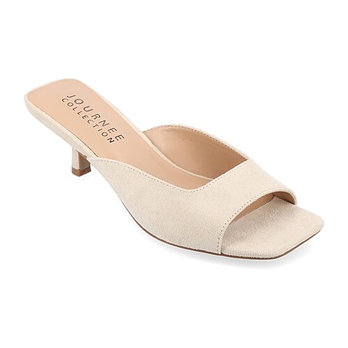 Click here for Journee Collection Larna Womens Square Open Toe Ki... prices