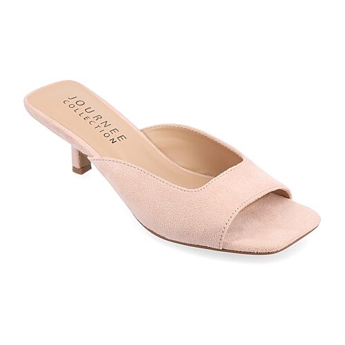 Click here for Journee Collection Larna Womens Square Open Toe Ki... prices