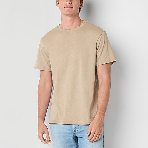 Click here for Arizona Mens Crew Neck Short Sleeve T-Shirt  Mediu... prices