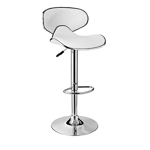 Click here for Abrham Adjustable Barstool  One Size  White prices