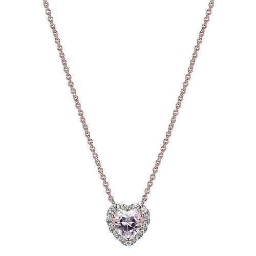 Click here for Womens Lab Grown Pink Sapphire & 1/7 CT. T.W. Lab... prices
