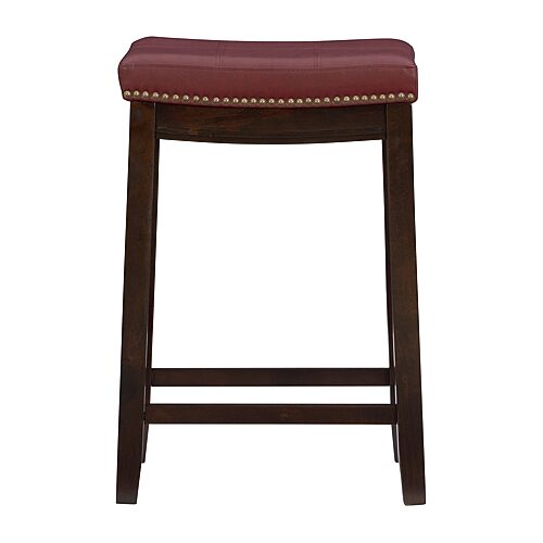 Click here for Lakeland Upholstered Backless Counter Stool  One S... prices