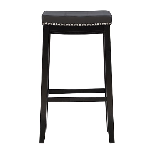 Click here for Lakeland Upholstered Backless Barstool  One Size... prices