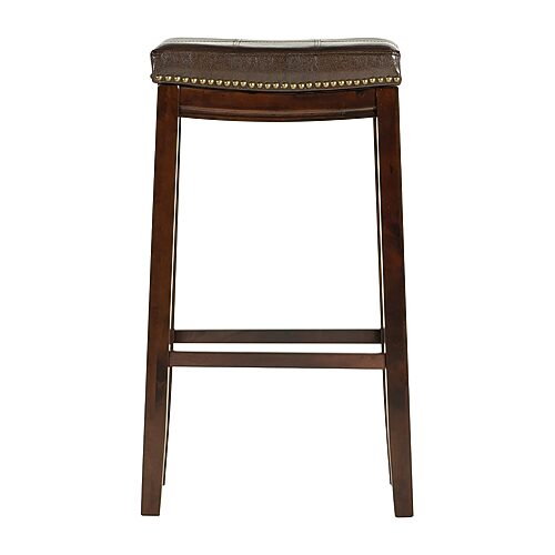 Click here for Lakeland Upholstered Backless Barstool  One Size... prices