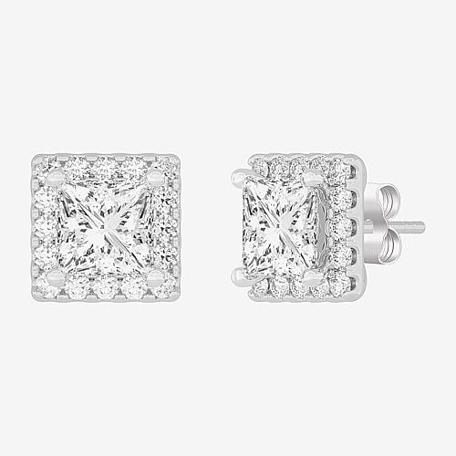 Click here for (H-I / SI1-SI2) 5 CT. T.W. Lab Grown Princess Cut... prices