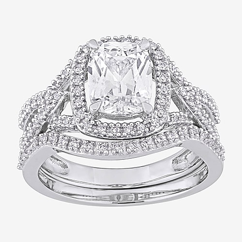 Click here for Modern Bride Gemstone Womens 1/4 CT. T.W. Lab Crea... prices