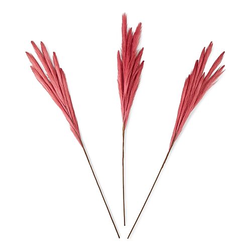 Click here for Distant Lands Pink Faux Pampas 3-pc. Vase Filler... prices