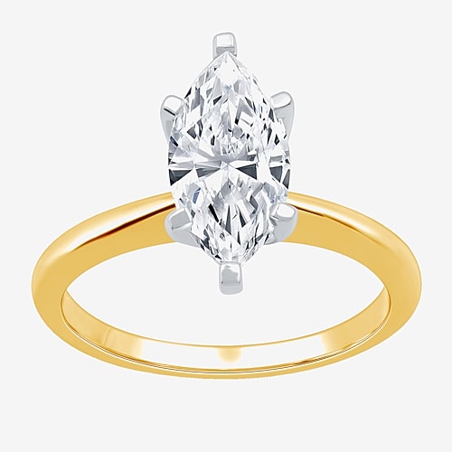 Click here for (G / SI2) Womens 2 CT. Lab-Grown White Diamond 14K... prices