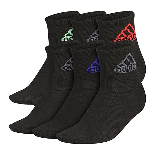 Click here for adidas Little & Big Kid Boys 6 Pair Quarter Ankle... prices