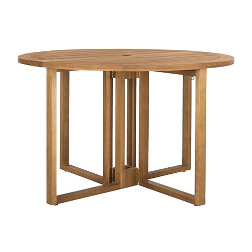 Click here for Wales Round Outdoor Dining Table - Natural prices