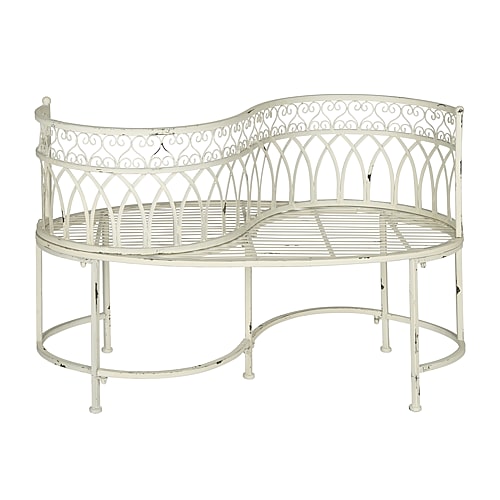 Click here for Safavieh Lara Collection Bench  One Size  White prices