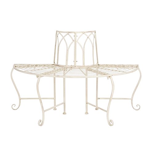 Click here for Safavieh Abia Patio Collection Bench  One Size  Wh... prices