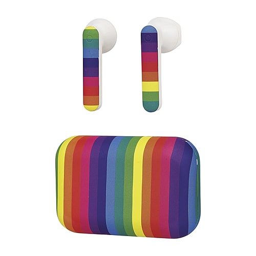 Click here for True Wireless Rainbow Long Stem Earbuds with Charg... prices