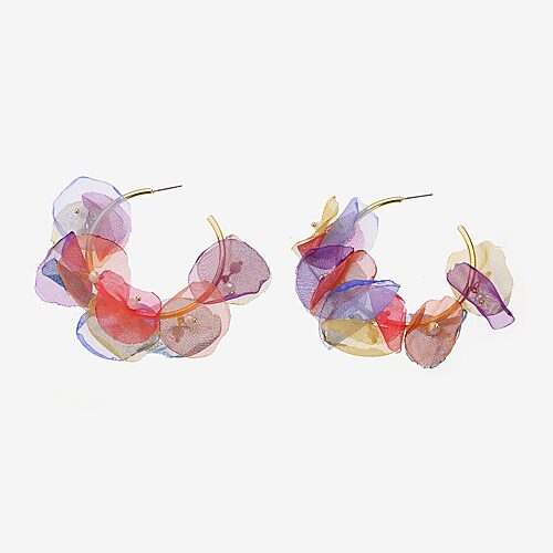 Click here for Bijoux Bar Womens 3 1/4 Inch Hoop Earrings  One Si... prices