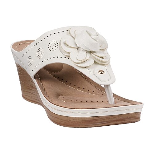 Click here for GC Shoes Womens Willa Wedge Sandals  10 Medium  Wh... prices