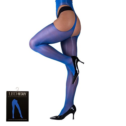 Click here for LECHERY Lustrous Suspender Tights 1 Pair 20 Denier... prices