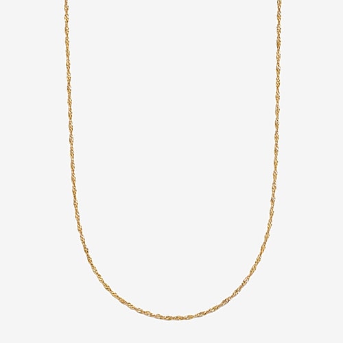Click here for Made in Italy Womens 10K Gold 16 Inch Singapore Ch... prices