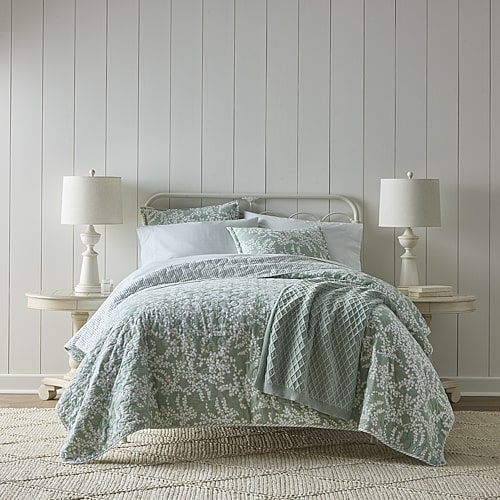 Click here for Martha Stewart Layered Branches 3-pc. Quilt Set  O... prices