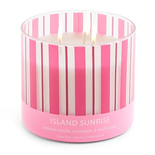 Click here for Distant Lands 14oz Island Sunrise 3-Wick Scented J... prices