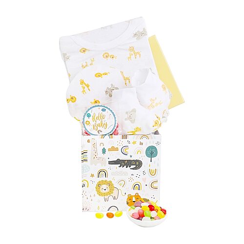 Click here for Alder Creek Its A Jungle Out There Baby Gift Box F... prices