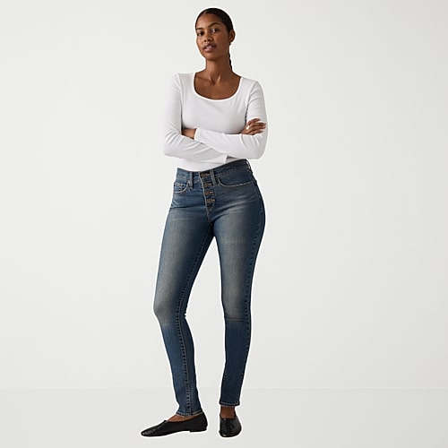 Click here for Levis Womens 311 Shaping Skinny Jeans in Short Len... prices