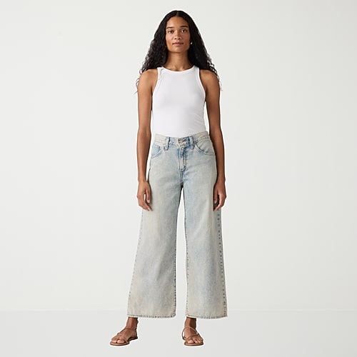 Click here for Levis Women’s Middy Wide-leg Ankle Jean  32  Blue prices