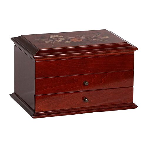 Click here for Mele & Co. Brayden Wooden Jewelry Box - Brown prices
