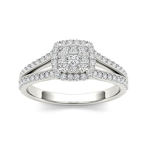 Click here for 1/2 CT.T.W. Natural Diamond 10K Yellow Gold Engage... prices