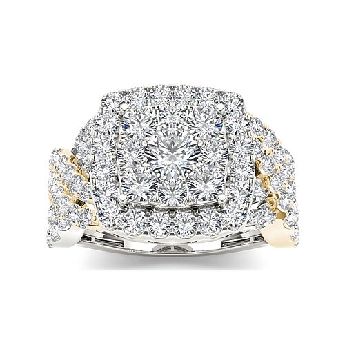 Click here for 2 CT.T.W. Natural Diamond 10K Two-Tone Gold Engage... prices