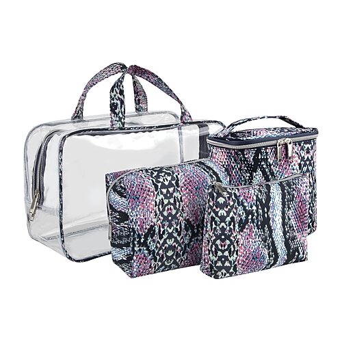 Emma & Chloe Travel 4-pc. Large Tote Set  One Size  Blue