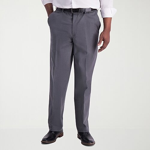 Click here for Haggar Iron Free Premium Khaki Mens Classic Fit Fl... prices