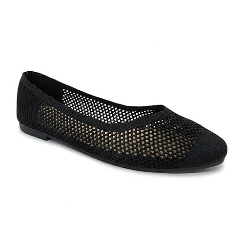 Click here for Pop Senvier Womens Almond Closed Toe Ballet Flats... prices