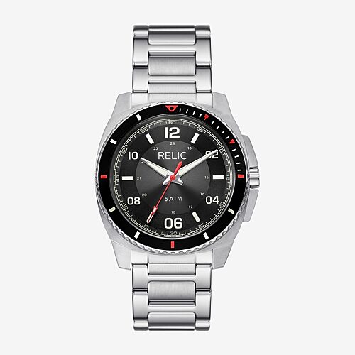 Click here for Relic By Fossil Mens Silver Tone Stainless Steel B... prices