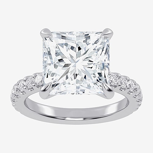 Click here for (G-H / Si1-Si2) Womens 2 1/4 CT. T.W. Lab Grown Wh... prices