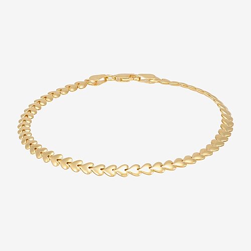 Click here for Made in Italy Womens 14K Gold Over Silver 9 Inch H... prices