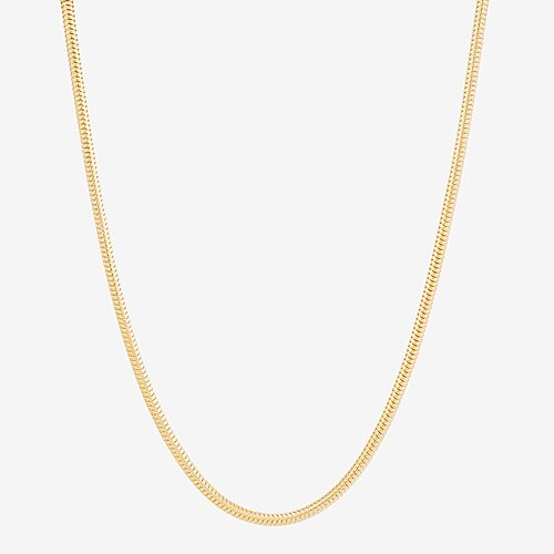 Click here for Made in Italy Womens 14K Gold Over Silver 18 Inch... prices